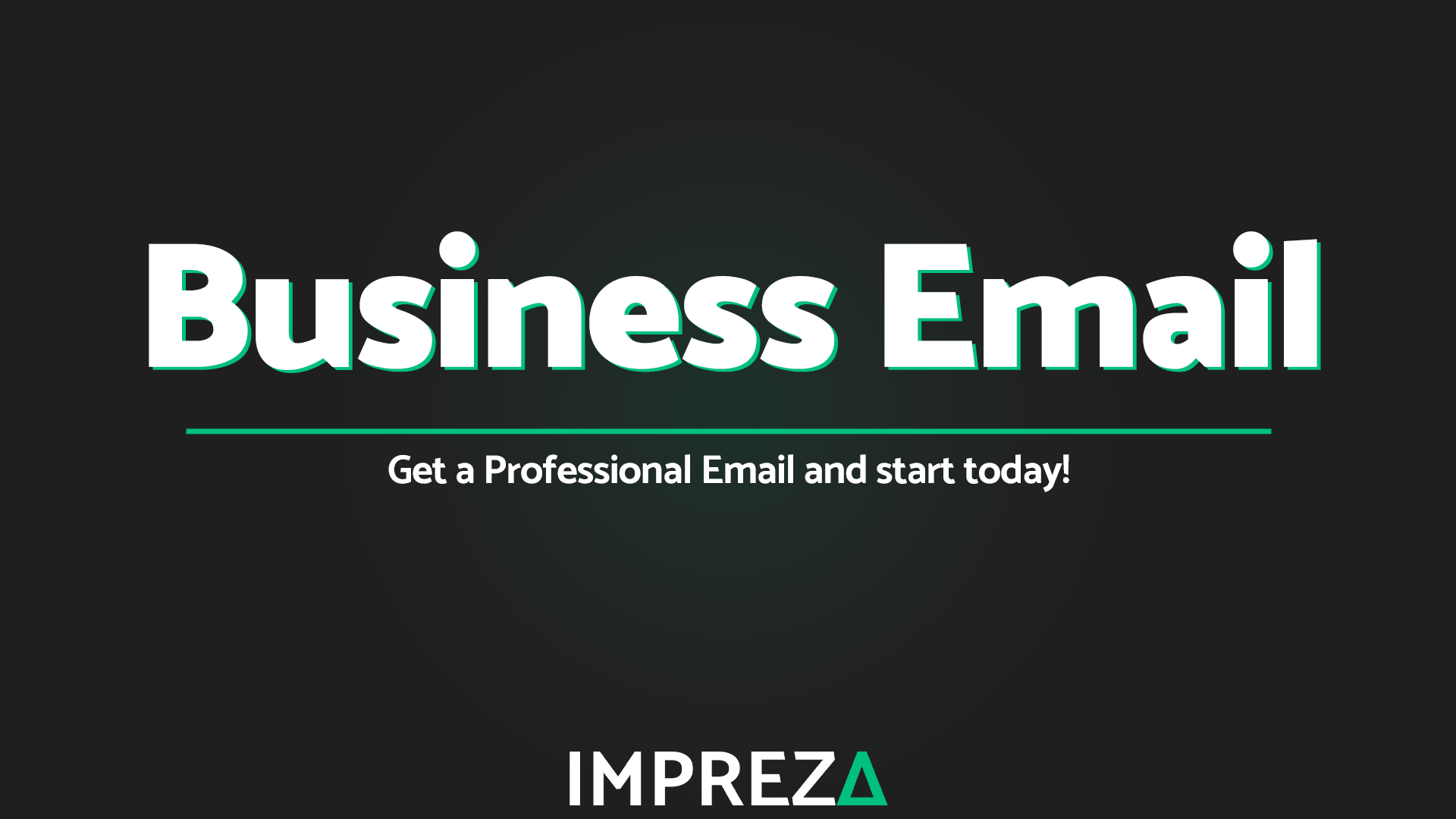 Professional Email, made for your Professionalism online! - Impreza Host